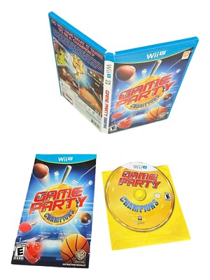 Nintendo Wii U CIB COMPELTE TESTED Game Party Champions | eBay