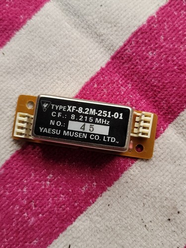 YAESU CW FILTER XF 8.2M 251 01 FOR FT 1000 1000MP 1000D | eBay