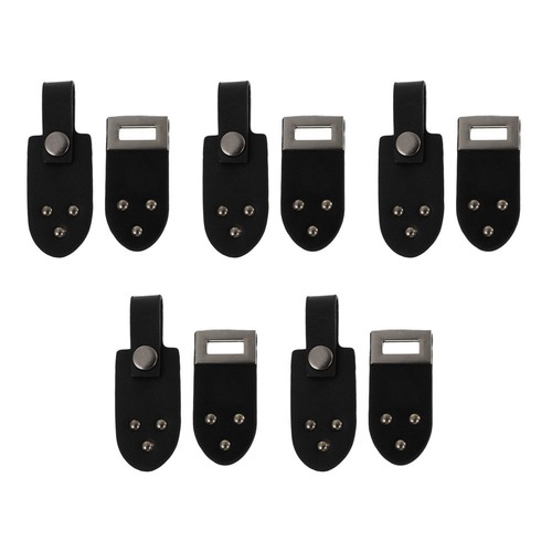 5 Pcs Coat Belt Fastening Buckle Shaped Waist Cinching Closure Buttons ...