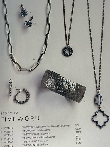 Sabika Timeworn Circle Necklace | eBay