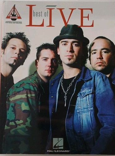 LIVE GUITAR TAB / TABLATURE / BEST OF LIVE / GUITAR SONGBOOK | eBay