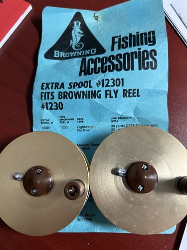 Two Browning Fly Reel extra spools for reel 1230 | eBay