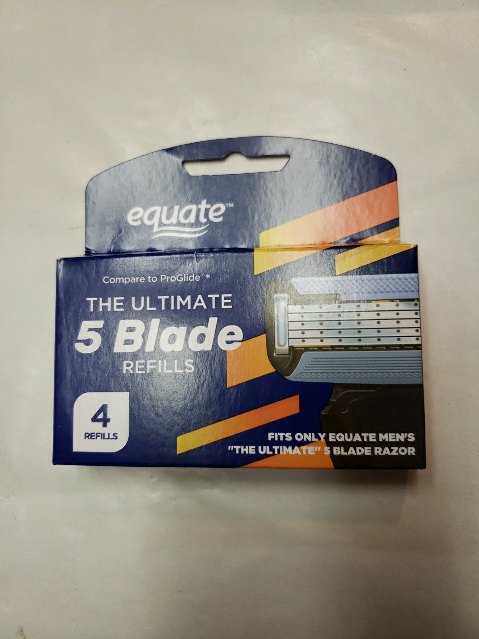 Equate 5 Blade Men's Refill Cartridges - Pack of 12 for sale online | eBay