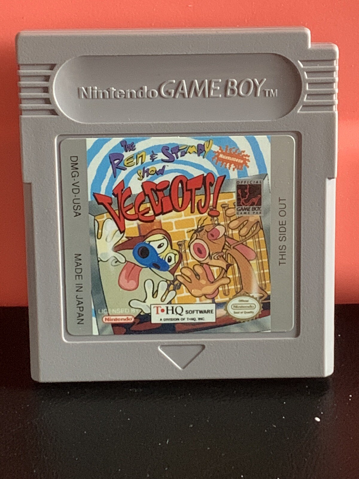 Ren and Stimpy Show Veediots! Game Boy Cartridge - Cleaned/Tested | eBay