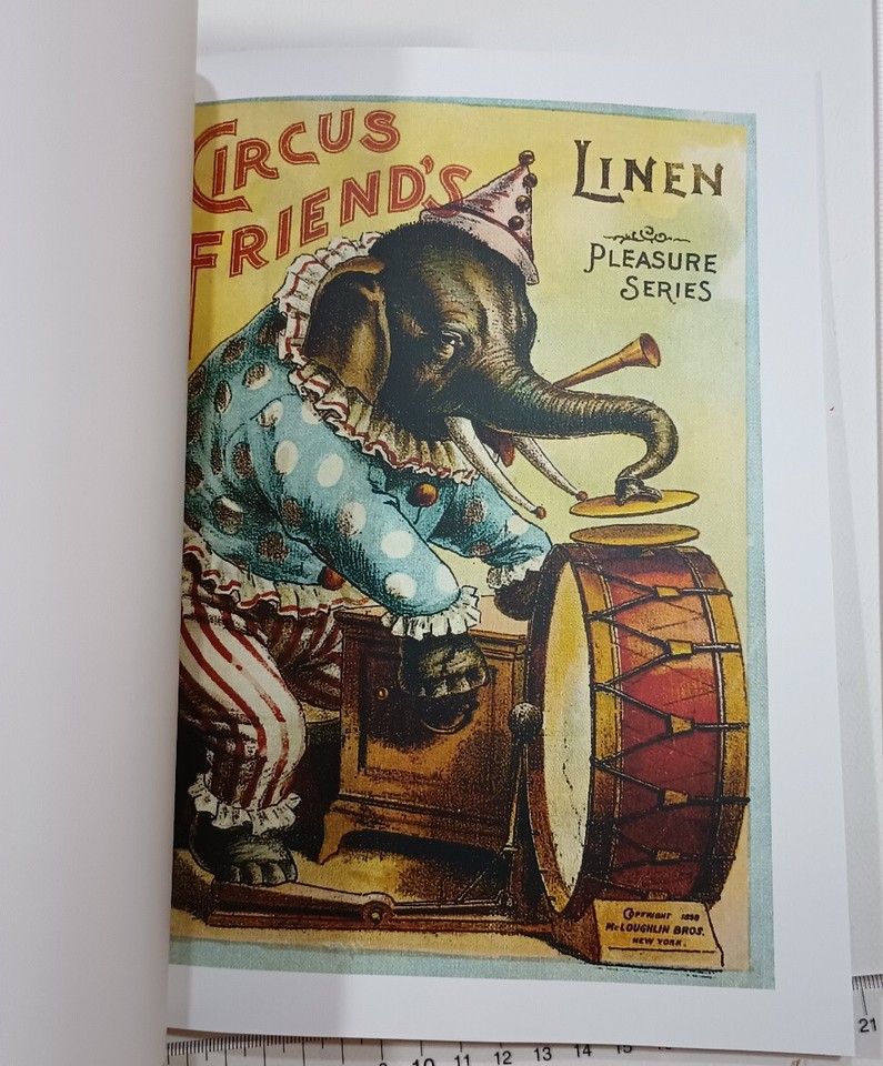 Circus Friends 1898 McLoughlin Bros RHYMES Animals Clowns Horses ...