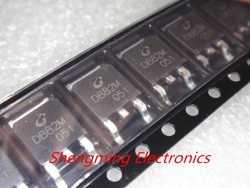 20pcs D882 D882M 2SD882 3A 40V NPN TO-252 transistor | eBay