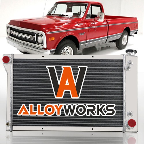 4 ROW RADIATOR FOR CHEVY C/K C10 C20 K10 K20 GMC C1500 C15 K25 PICKUP ...