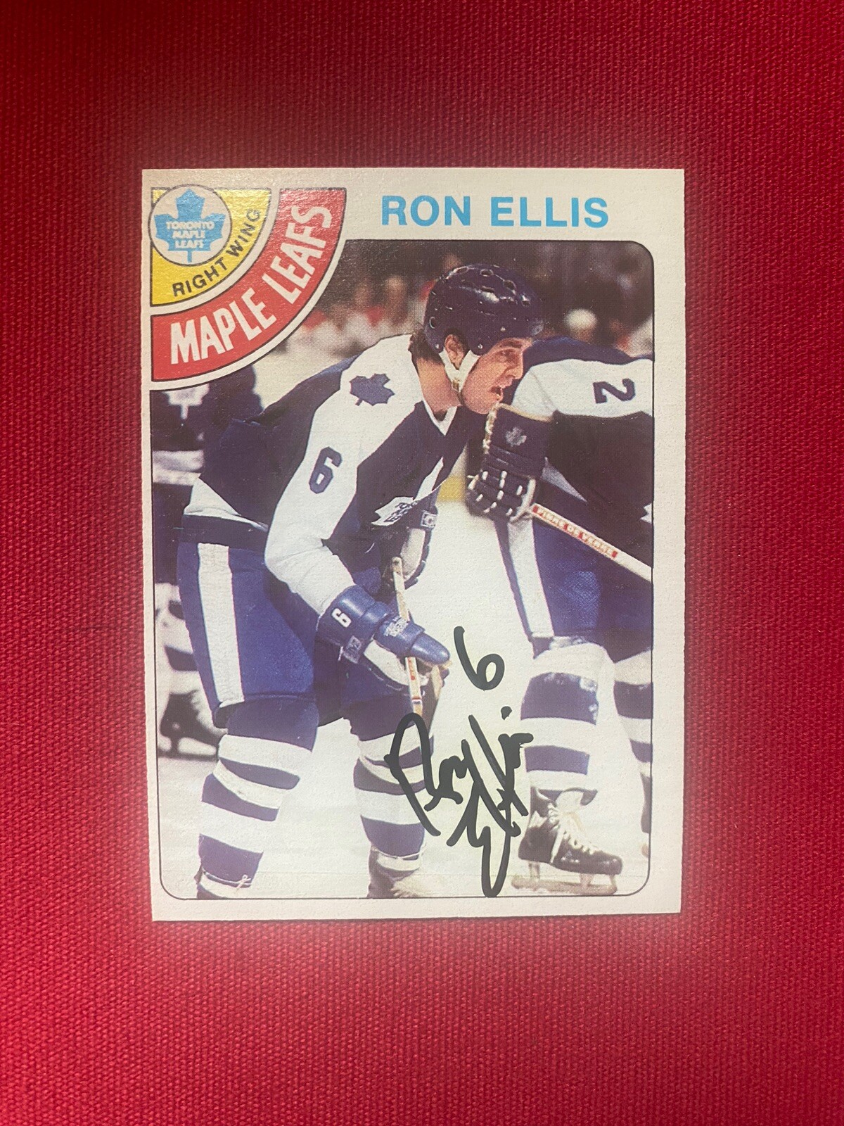 Ron Ellis 1978-79 OPC Autographed Card | eBay