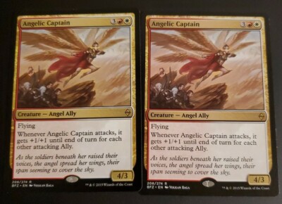 MTG 2x Angelic Captain Moderate Play | eBay