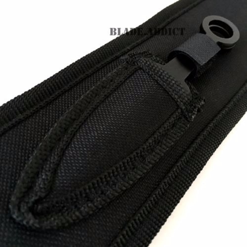 27" Ninja Sword Machete Throwing Knife Full Tang Tactical Blade Black ...