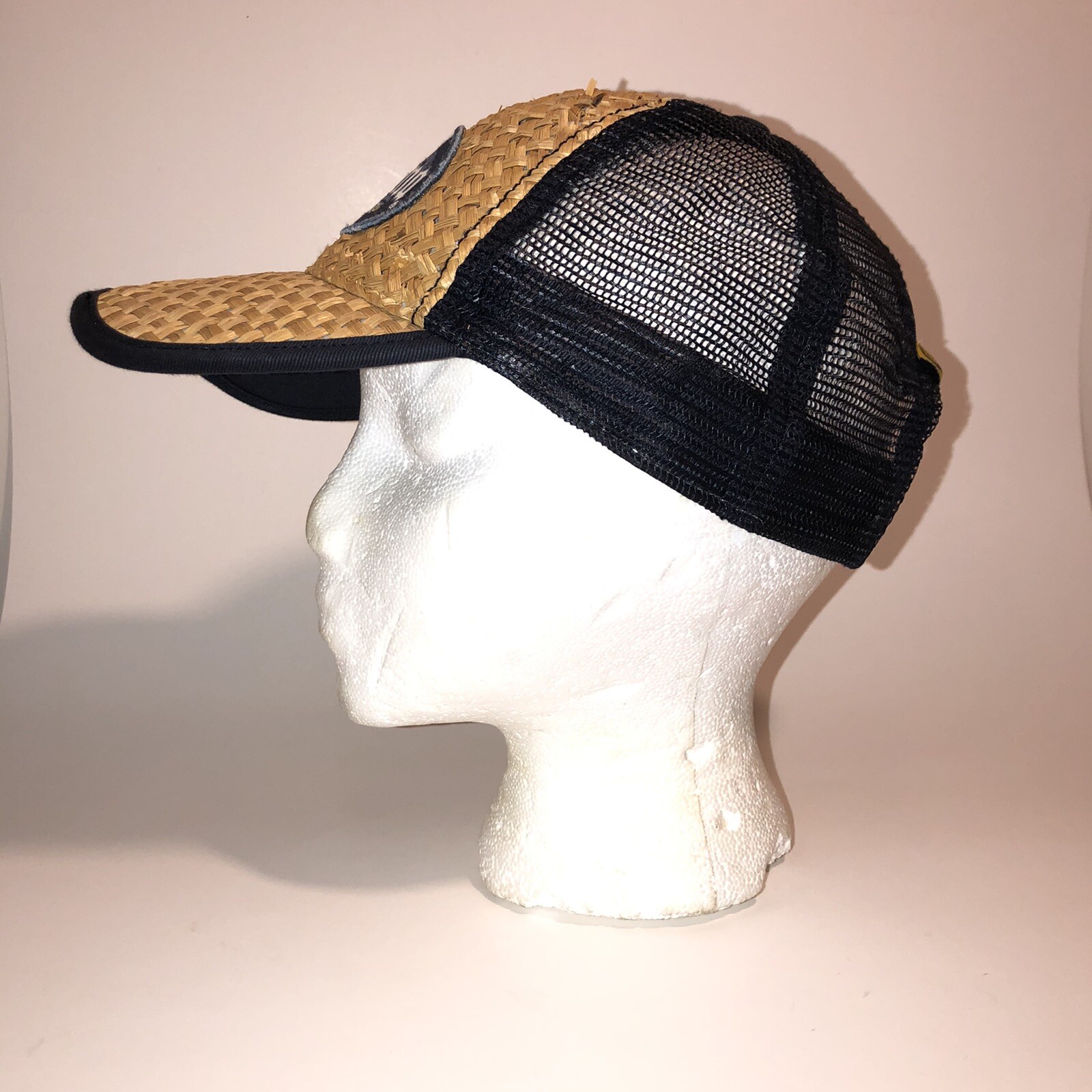 Vintage Corona Extra Beer Straw Woven Beach Cap Hat T… - Gem