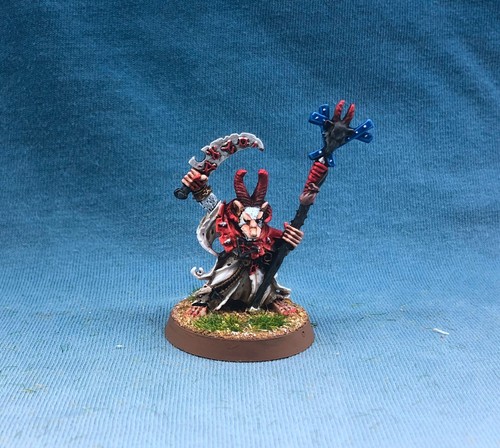 Warhammer Fantasy WGS painted Skaven Skaven Grey Seer SK076 | eBay