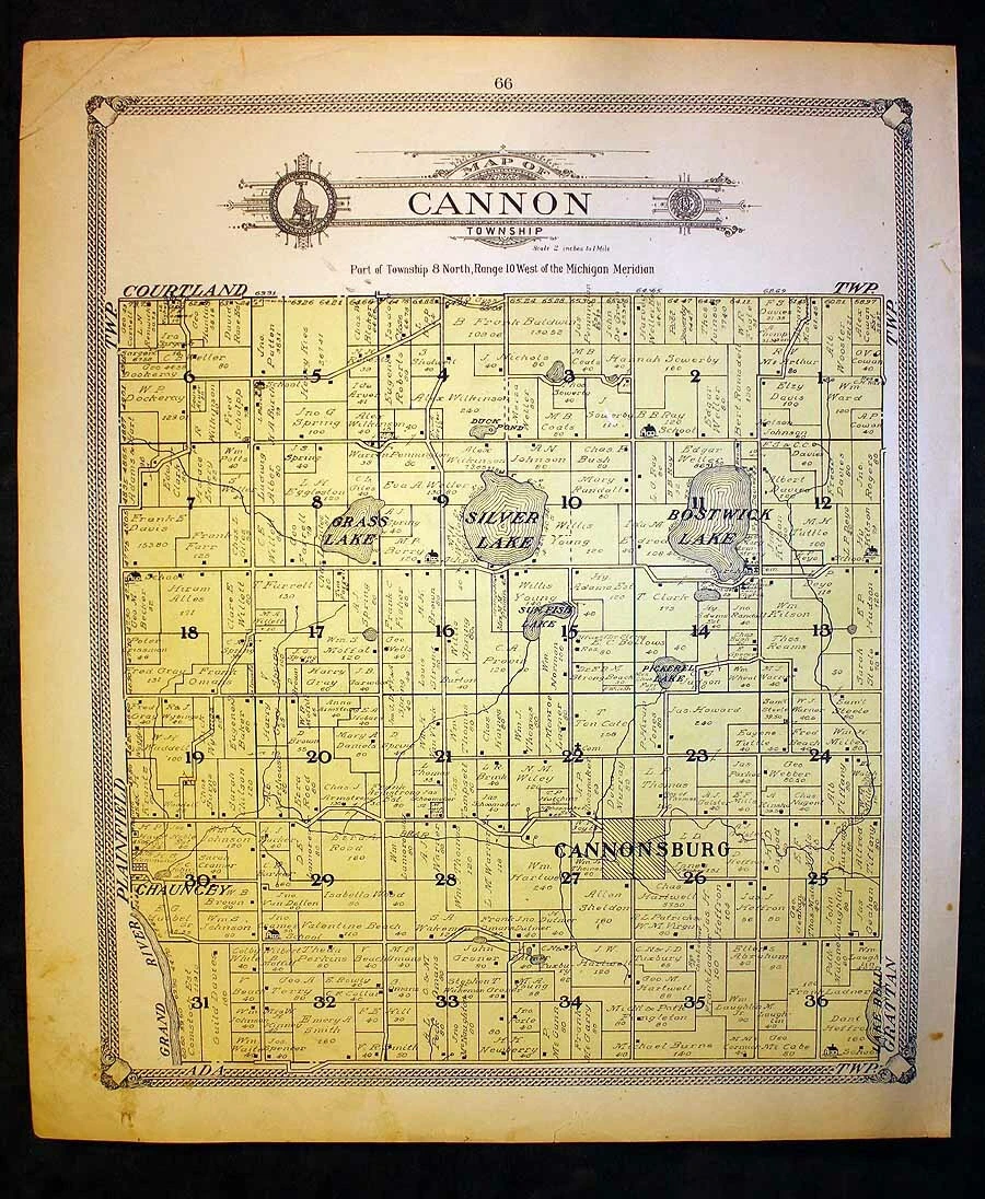 Kent County Township Map