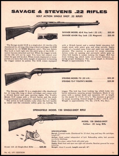 Savage/Anschutz Target 22 Rifle Mark 10 Mod 64-S Vintage Gun ...
