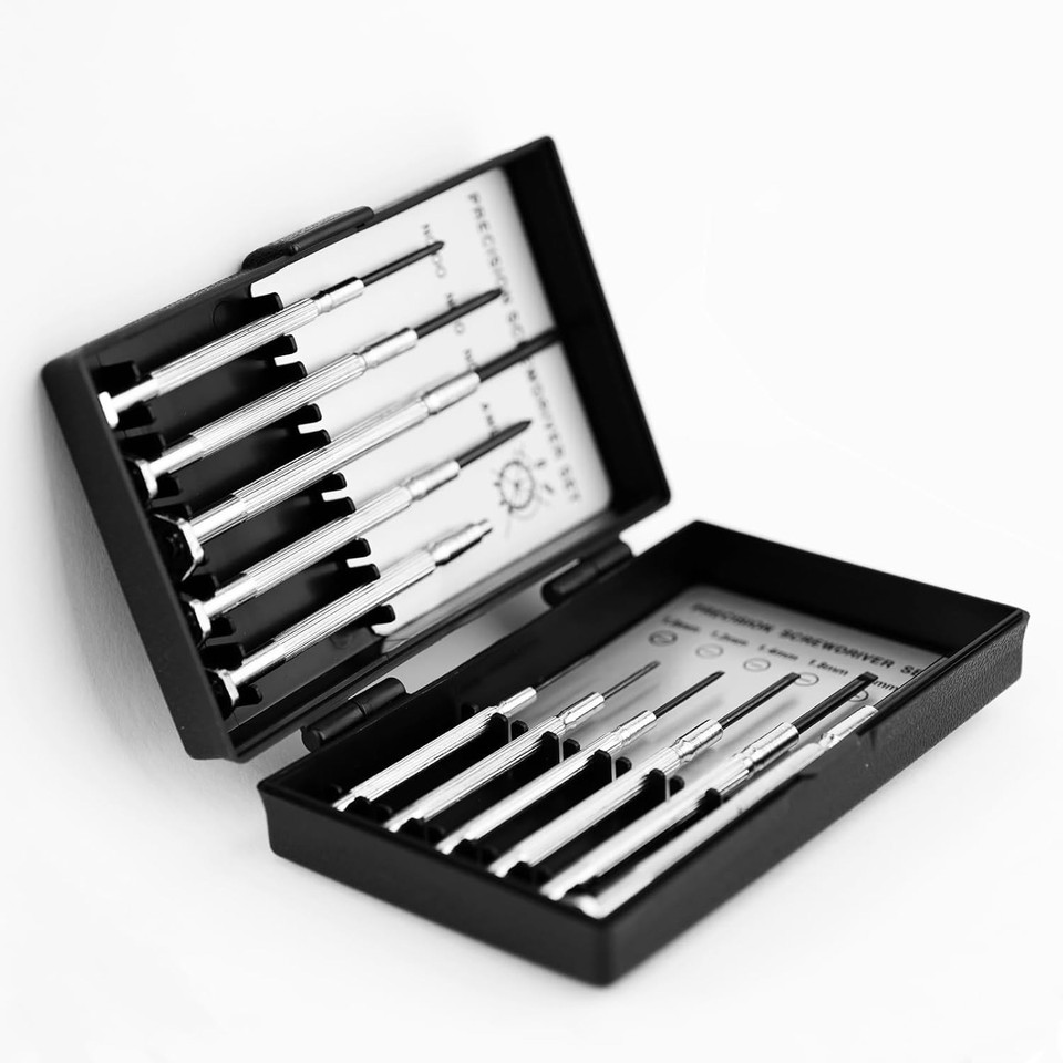 11PCS Small Precision Screwdriver Set, Mini Screw Driver Set Kit, 6 ...
