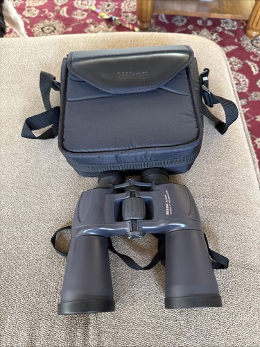 Nikon Action Fieldmaster Binoculars 12x50 5.5” & Carrying Case (TD) | eBay