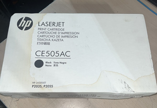 HP CE505 AC Black LaserJet Toner Cartridge for P2035 P2055 Printer ...