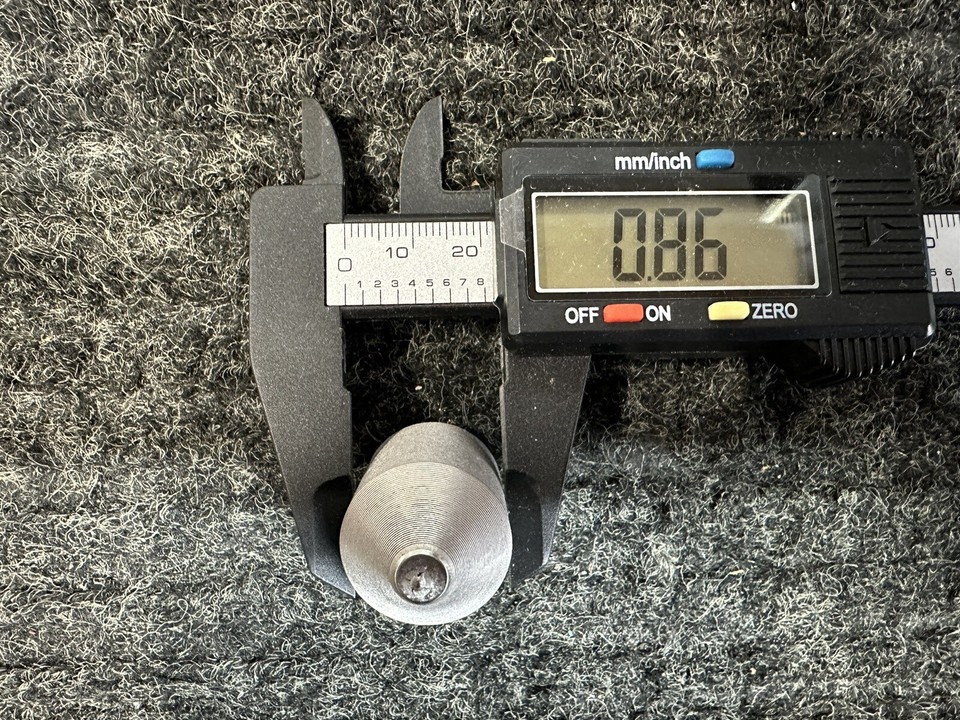 Tungsten Metal Element Sample 8 ounce Arc Lamp Anode 99.9% Pure Raw ...