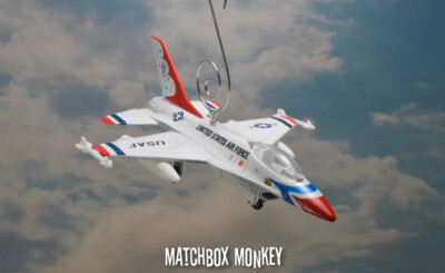 USAF Thunderbirds F-16 Falcon Christmas Ornament Top Gun Airplane Jet ...