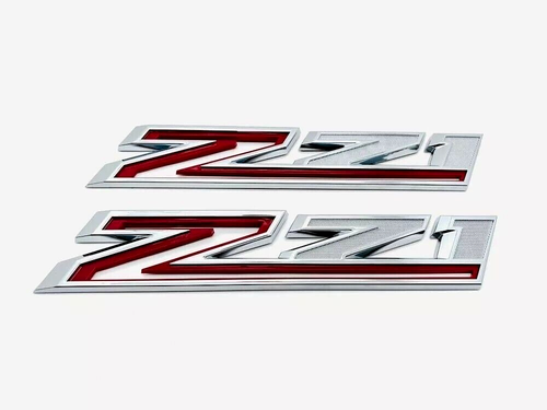 NEW 2pc 2019-2025 Chevy Silverado Z71 4x4 Emblem Fender Letter Badge ...