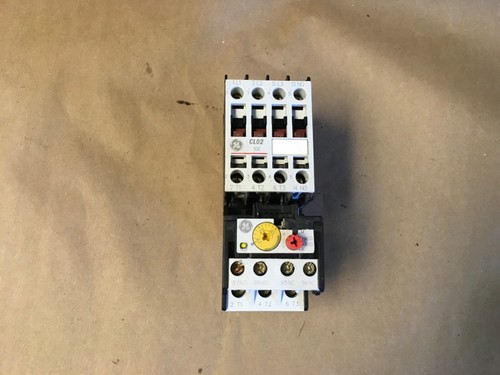 GE RT1J Thermal Overload Relay plus CL02A310T Magnetic Contactor (KB ...