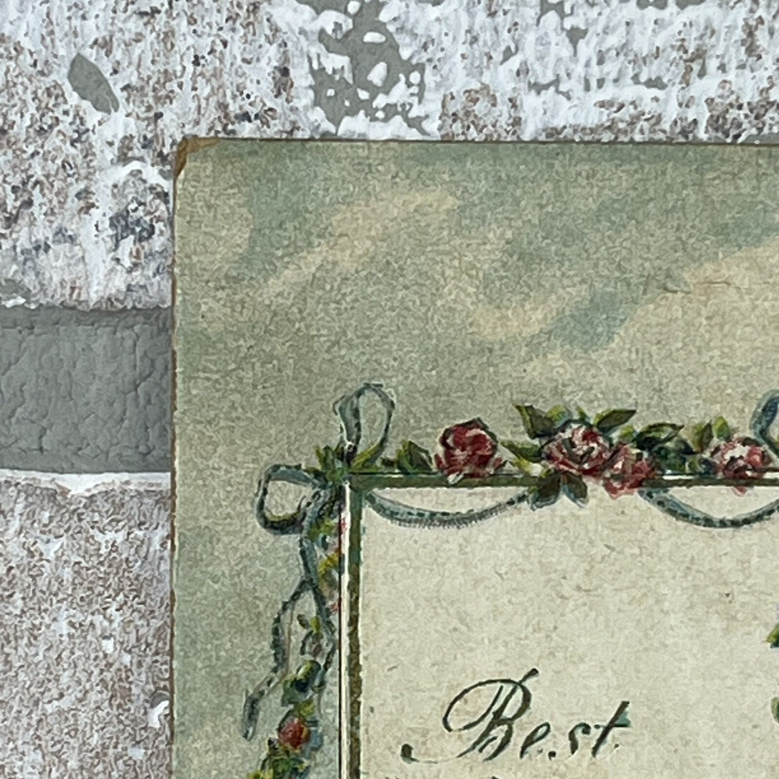 1908 Vintage Best Wishes Embossed Postcard Angels Princess Car ...