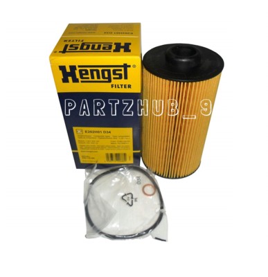 FOR BMW 4.4L ENGINE E38, E39, X5, OEM HENGST OIL FILTER 11427510717 ...