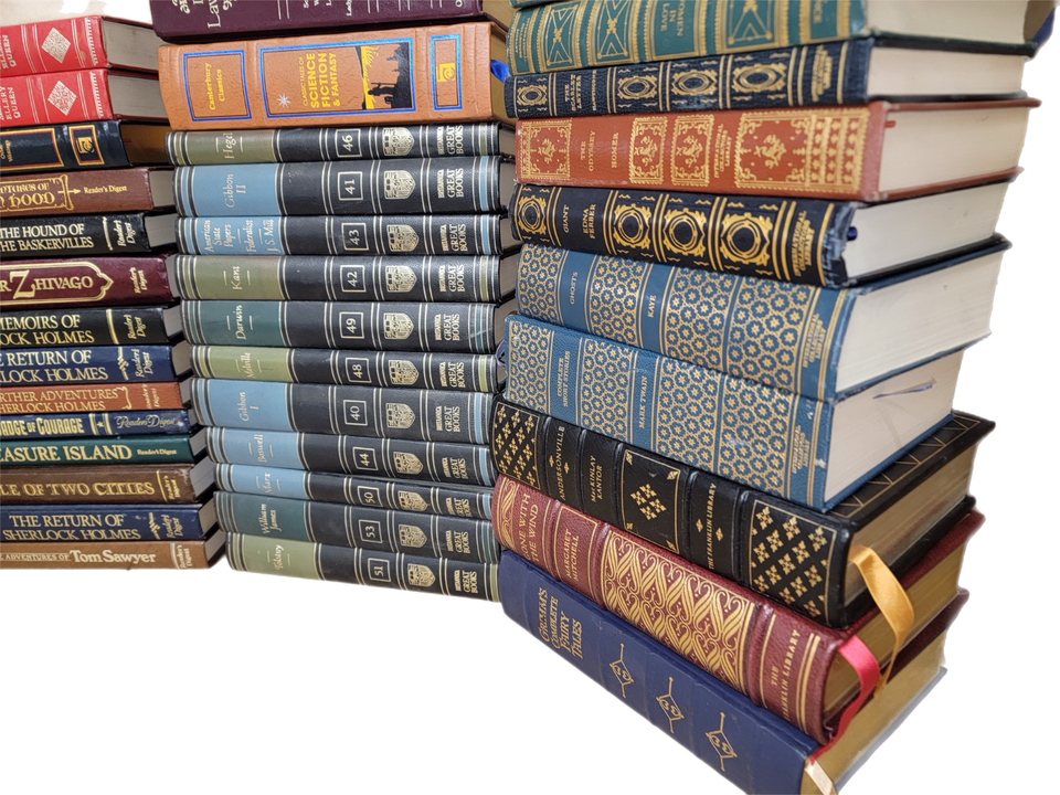 Lot of 10 Harvard Classics International Collector Franklin Great Books ...