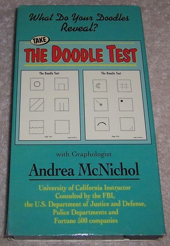 The Doodle Test with Graphologist Andrea McNichol VHS Video | eBay