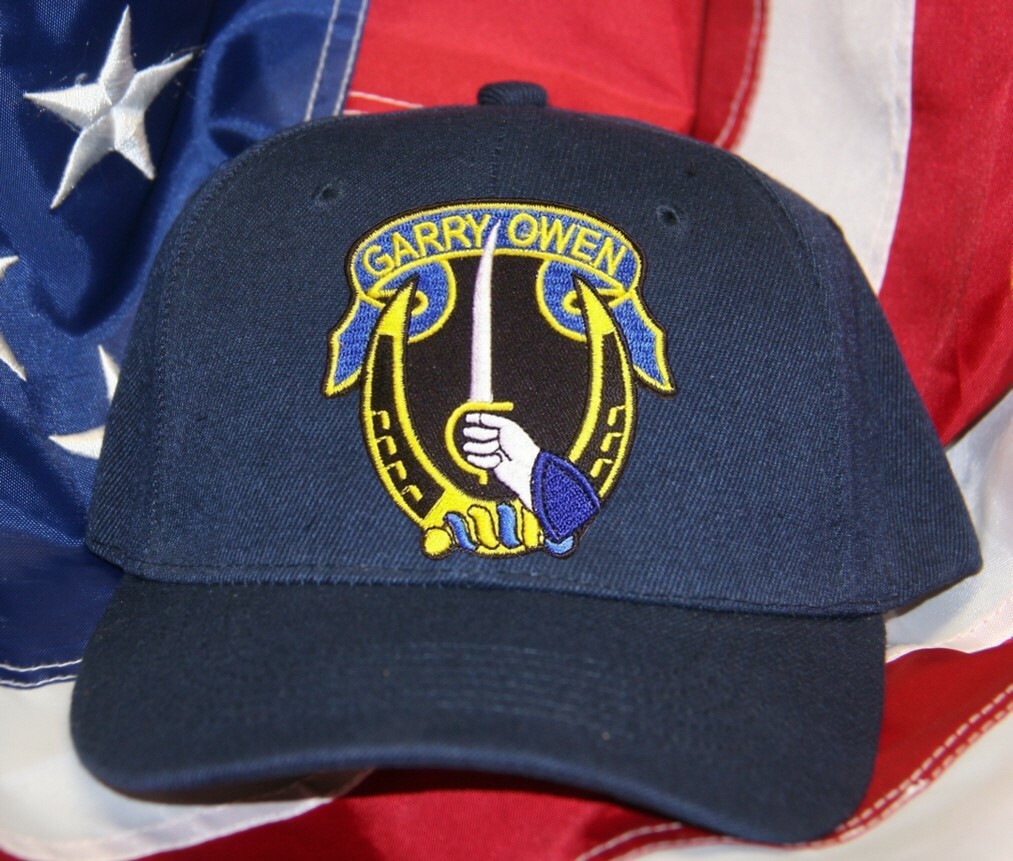 7TH Cavalry Regiment Garry Owen HAT PATCH CAP US ARMY VETERAN PIN UP ...