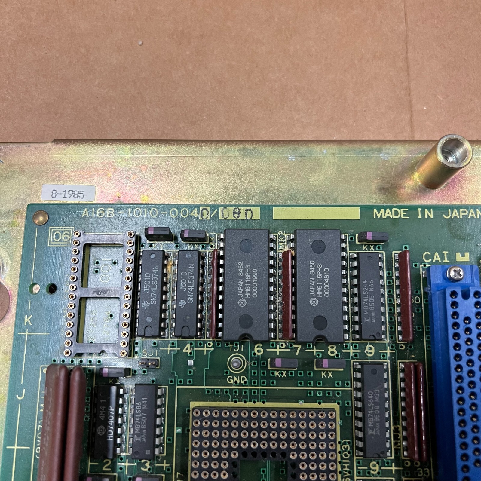 Fanuc 10A 10 A Motherboard A16B-1010-0040 08D Main PLC Processor ...