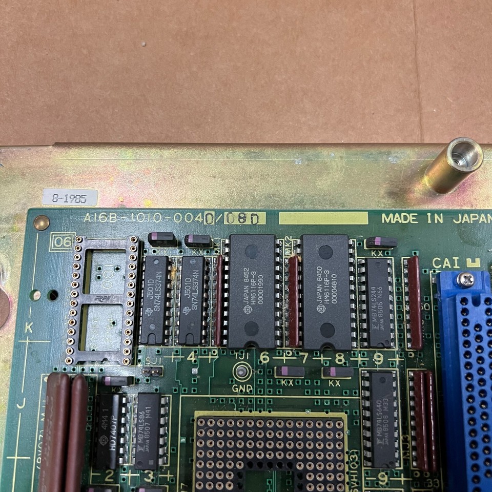 Fanuc 10A 10 A Motherboard A16B-1010-0040 08D Main PLC Processor ...