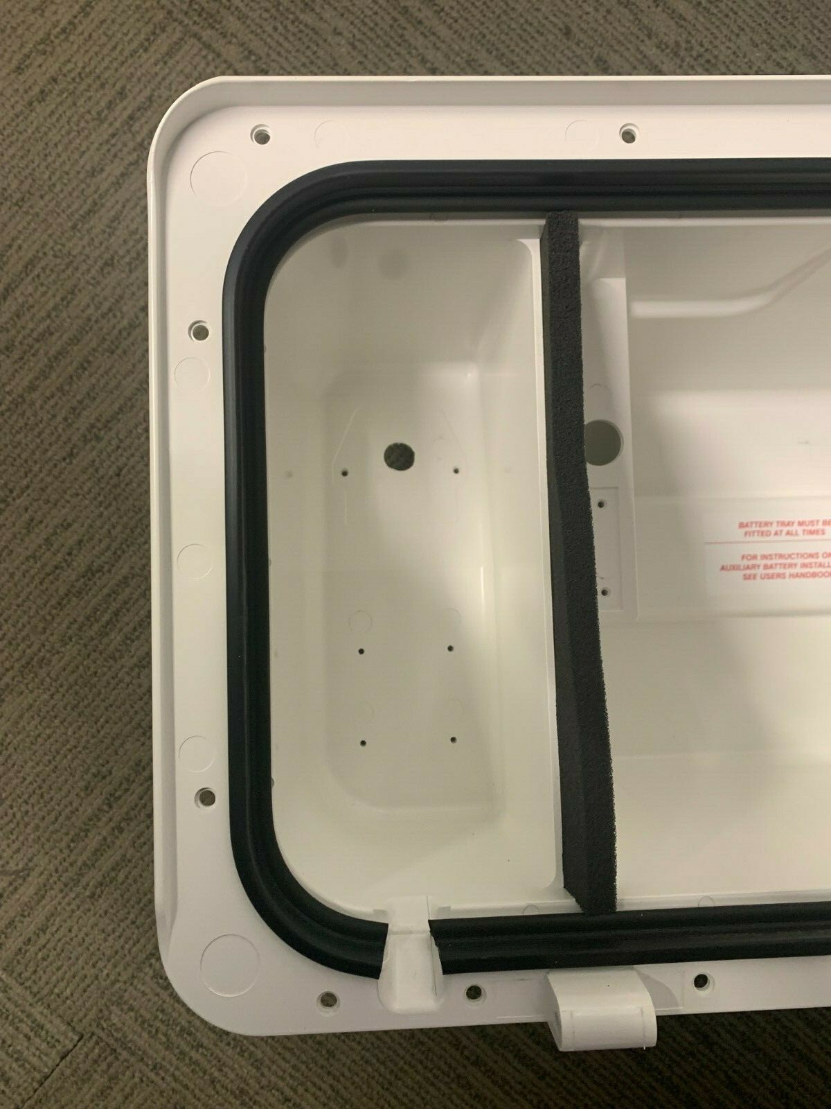 Battery Box Housing White Elddis Compass Lunar Coachman Caravan ...