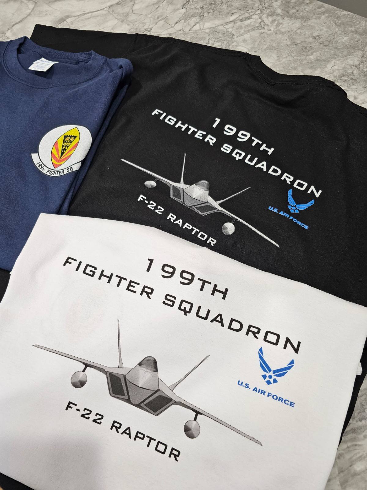 199th Fighter Squadron T-Shirt D5, USAF Licensed Product | eBay