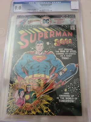 SUPERMAN #300 CGC 9.0 (6/76) DC Comics white pages | eBay