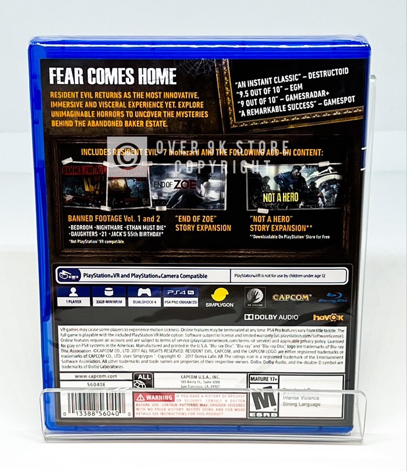 Resident Evil Bundle Collection w/ 9 Games - US VERSION - New | Factory ...