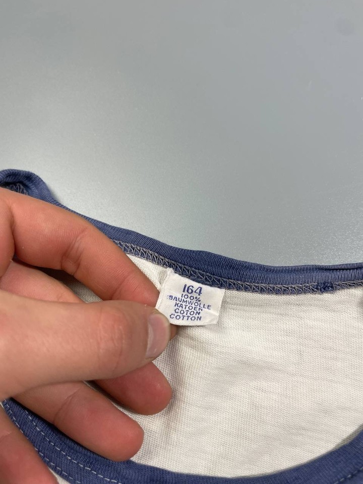 True Vintage 50s 60s Shirt Clown Child Art Antique Tee White Cotton ...