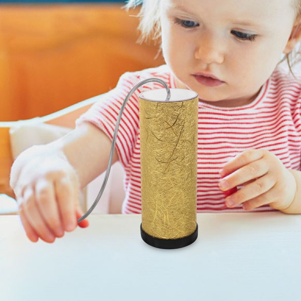 Thunder Sound Maker Musical Instrument Toy Percussion Cylindrical Bell ...