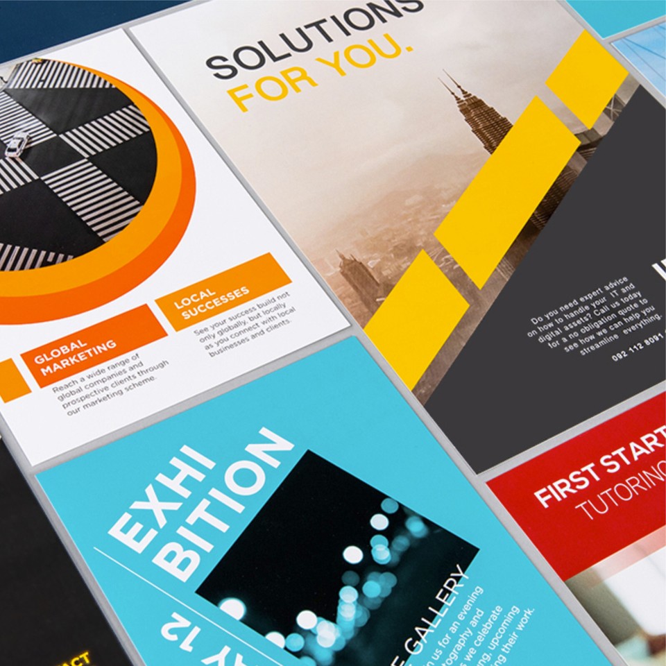 Full Colour Leaflets - Digitally Printed - A4 A5 A6 DL Flyer Printing Fast Print | eBay UK