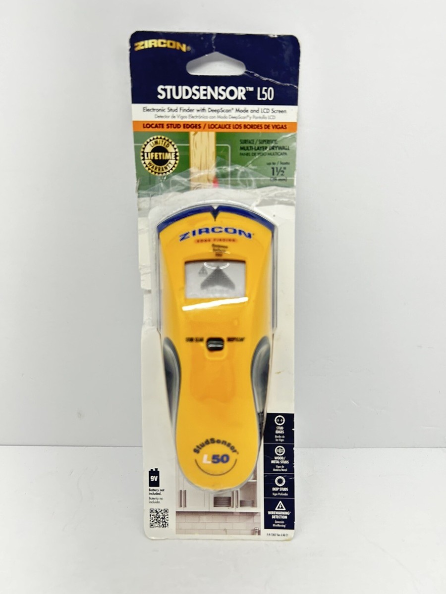 Zircon Studsensor E50 Electronic Edge Finding Stud Finder Zircon Stud