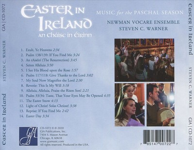 NEWMAN VOCARE ENSEMBLE / STEVEN C. WARNER EASTER IN IRELAND (AN CHÁISC ...