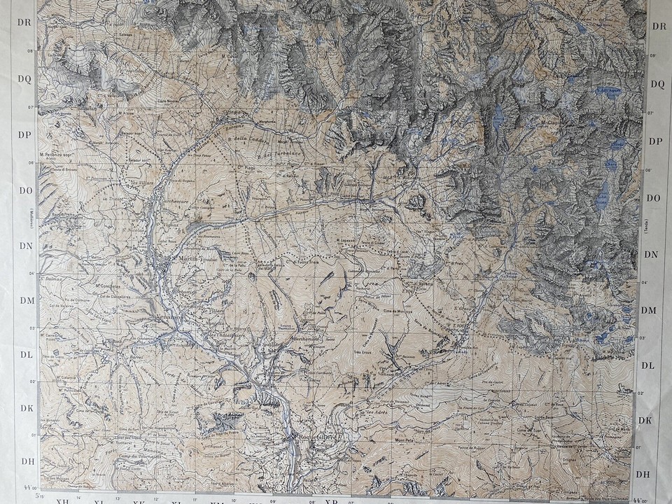 1930 Madonna/Window Military Geographic Institute Geographic Map | eBay