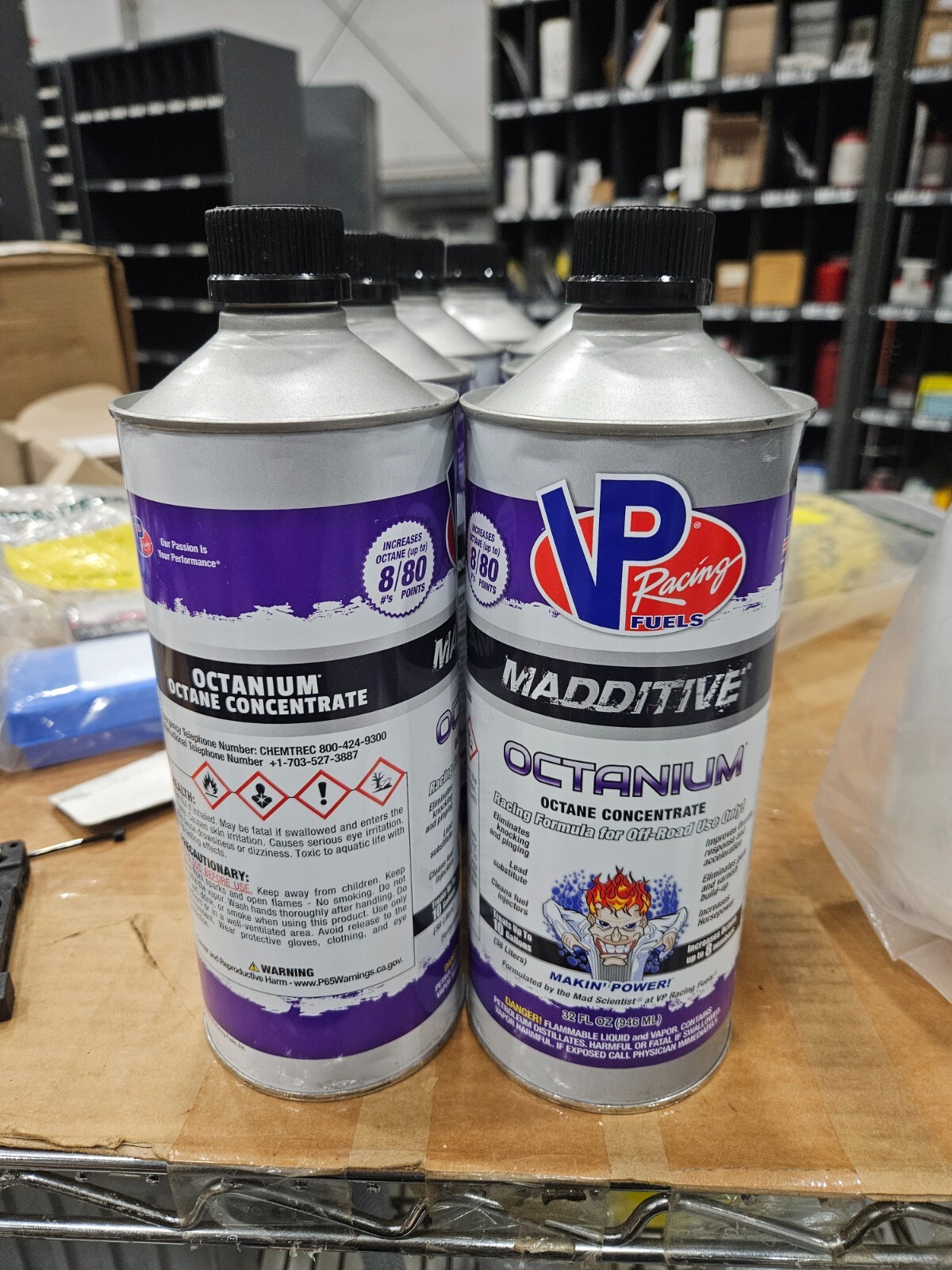 VP Racing Fuels 2855 Madditive Octanium Octane Booster Racing Formula ...