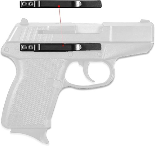 Semi-Automatic Clip Draw Gun Clip Low Profile Slim Concealed Carry Easy ...