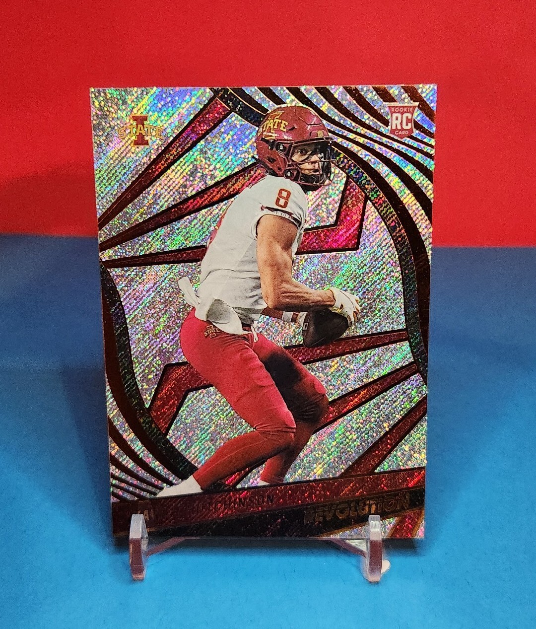 2023 Chronicles Revolution Draft Picks #41 Xavier Hutchinson (RC) Iowa ...