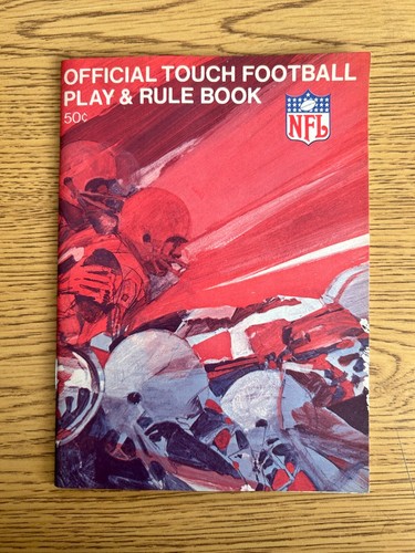 1971 NFL OFFICIAL TOUCH FOOTBALL PLAY & RULE BOOK | eBay UK