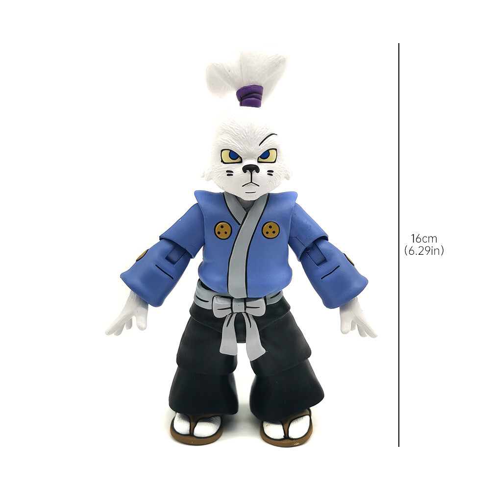 NECA TMNT Miyamoto Rabbit Warrior 16cm Action Figure The tale of Usagi ...