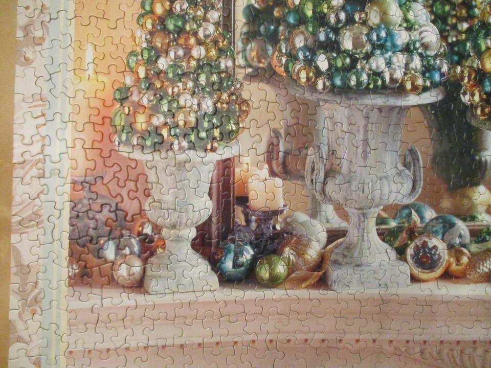 Springbok Puzzle Holiday Reflections 1000 Pieces Complete Christmas ...