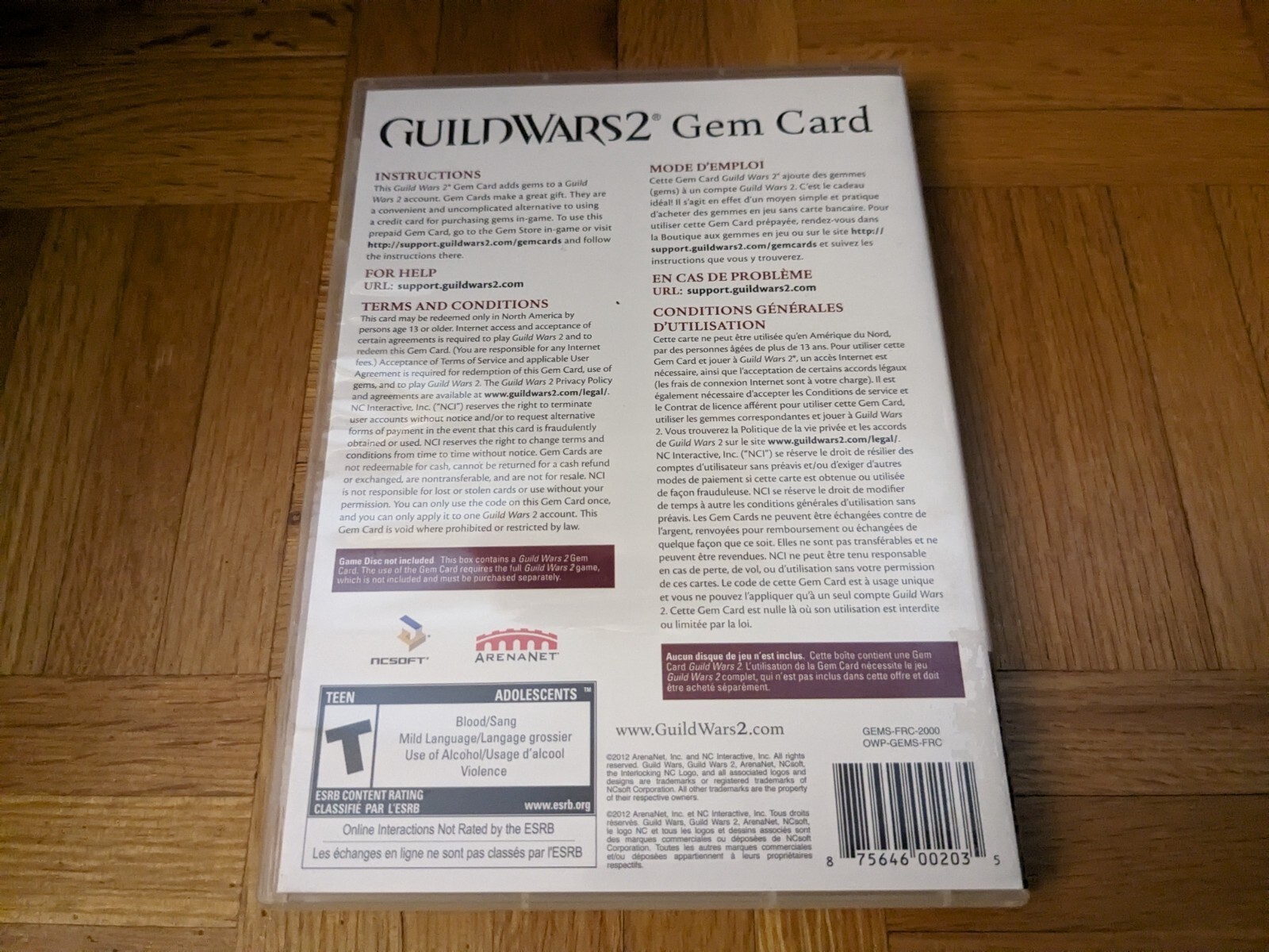 Guild Wars 2 Gem Card (Windows PC, 2012) for sale online | eBay