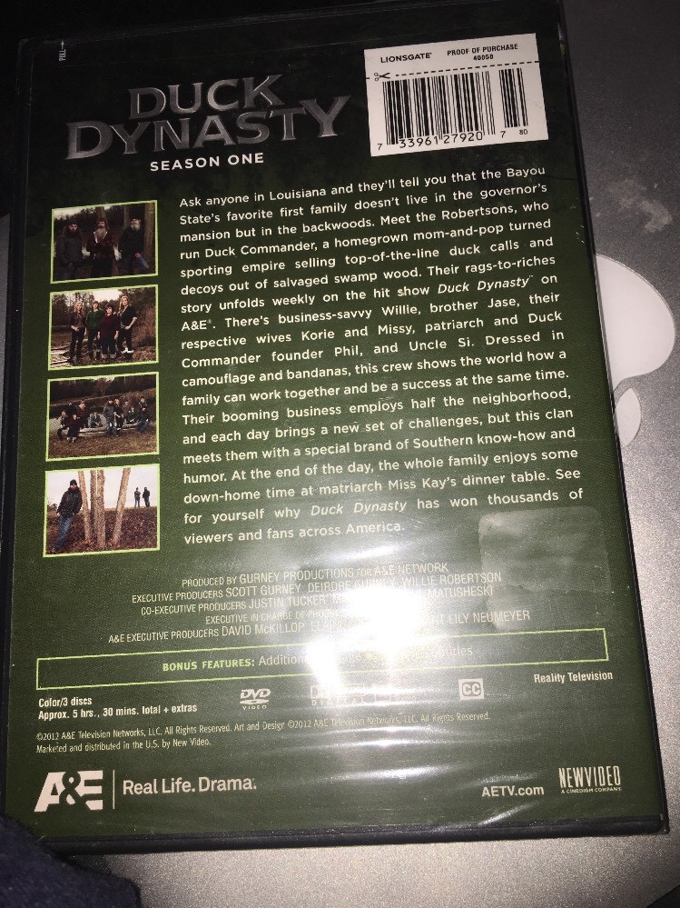 Duck Dynasty: Season 1 (DVD, 2012, 3-Disc Set) | eBay Australia